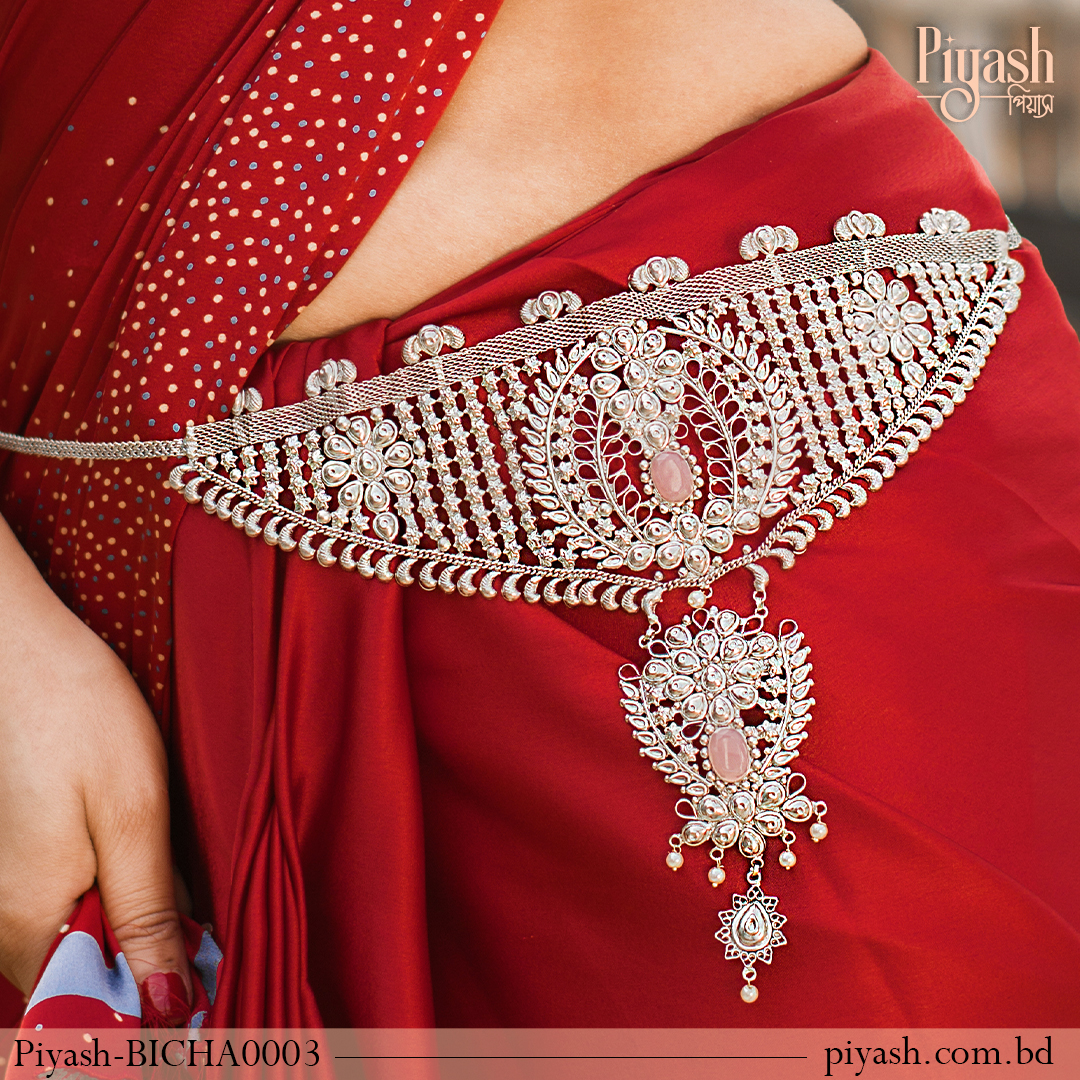 Elegance Silver Bicha Waist Chain – Piyash – পিয়াস